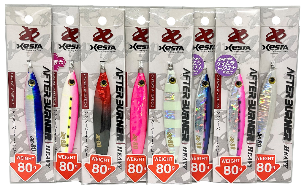 Maripesca | Jig Xesta - After Burner Heavy - 80g - 10cm - (Cores a ...