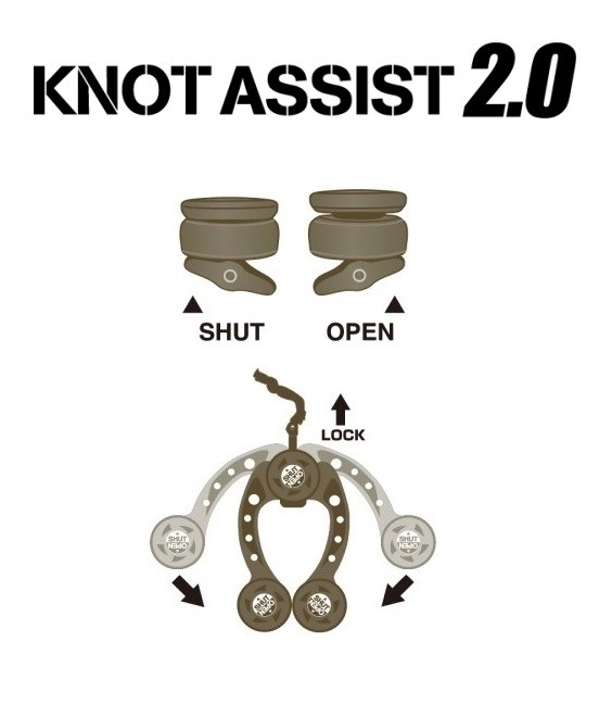 Maripesca | Knot Assist 2.0 - (p/ fazer nó) - Manual - Daiichiseiko - (Cores a escolher)