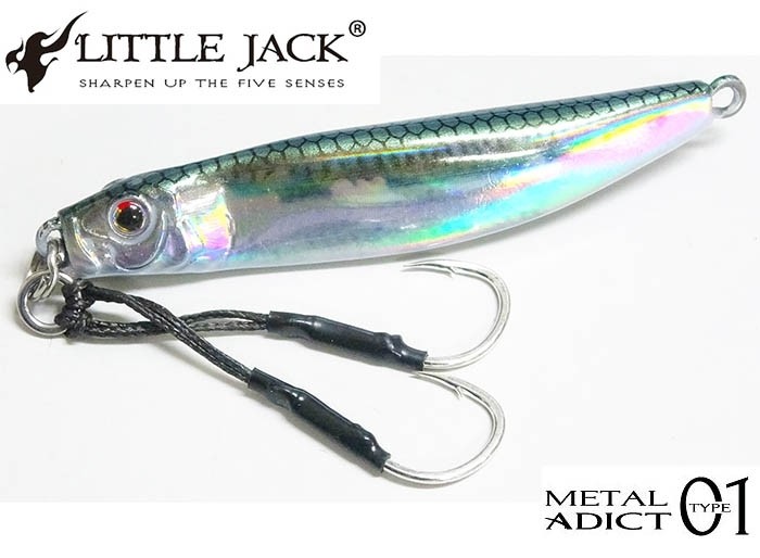 Maripesca | Jig Little Jack - Metal Adict Type 01 - 30g - 6.5cm - (Cores a escolher)