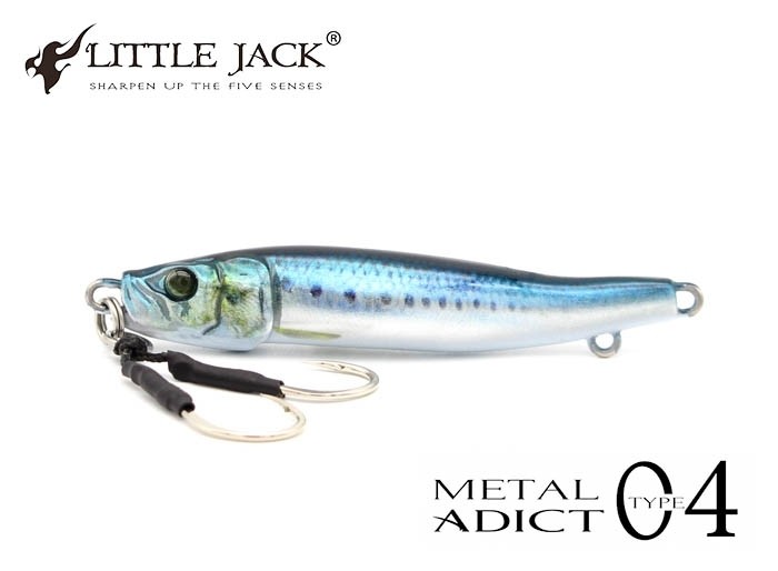 Maripesca | Jig Little Jack - Metal Adict Type 04 - 60g - 8.3cm - (Cores a escolher)