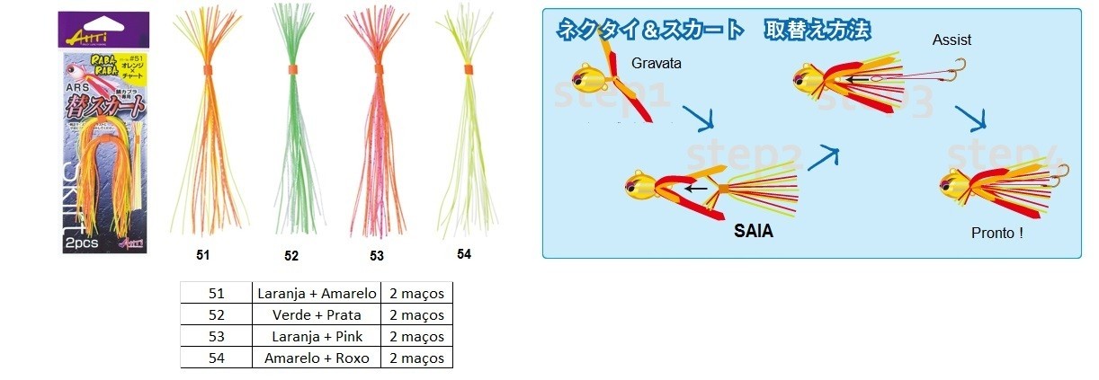 Maripesca | Saia Harimitsu Rabaraba Spare Skirt