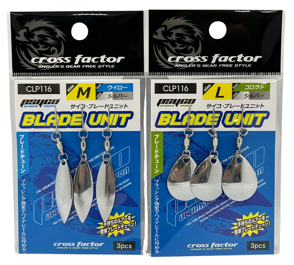 Maripesca | Lâmina Atrativa Cross Factor - Blade Unit - (3 unid) - # ...