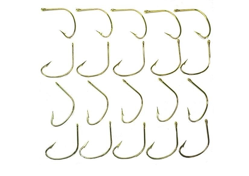 Maripesca | Anzol Eagle Claw Wide Gap - Dourado (20 Unid) - (Tamanhos a ...