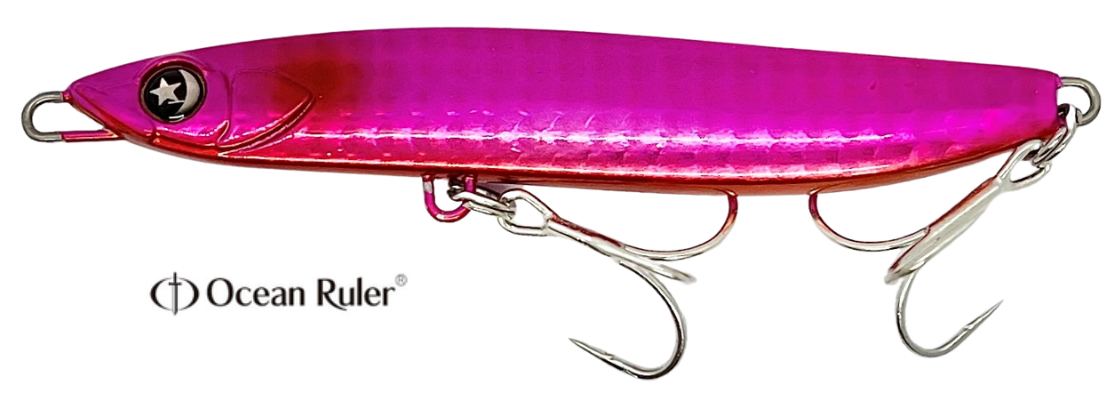 Maripesca | Jig Ocean Ruler Gun Gun Surf FLUTTER - Pink Orange Belly ...