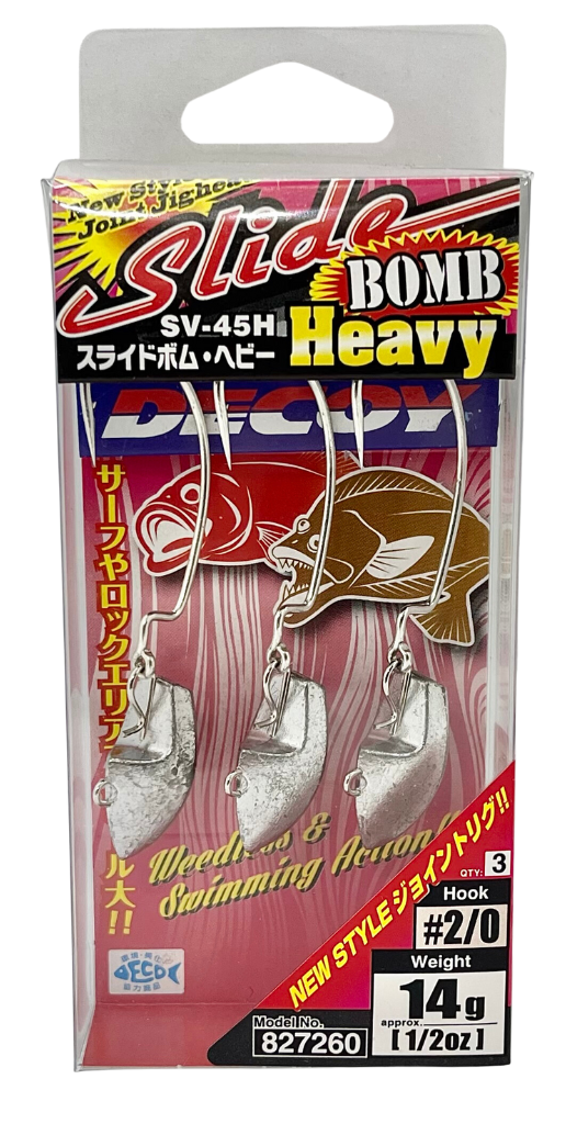 Maripesca | Jig Head Decoy Slide Bomb Heavy SV-45H - (Tamanhos a escolher)